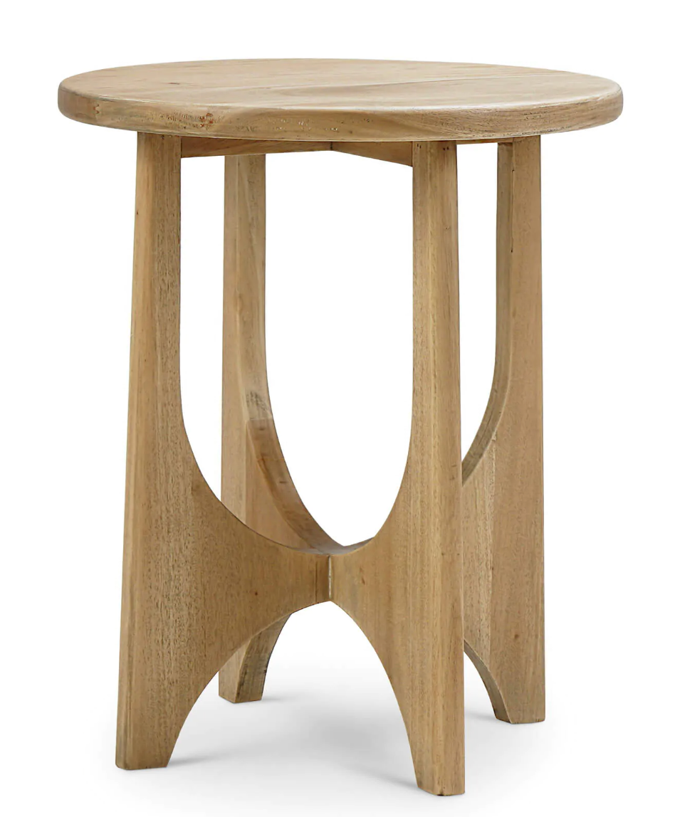 Vannes Round End Table – Good Bones Furniture