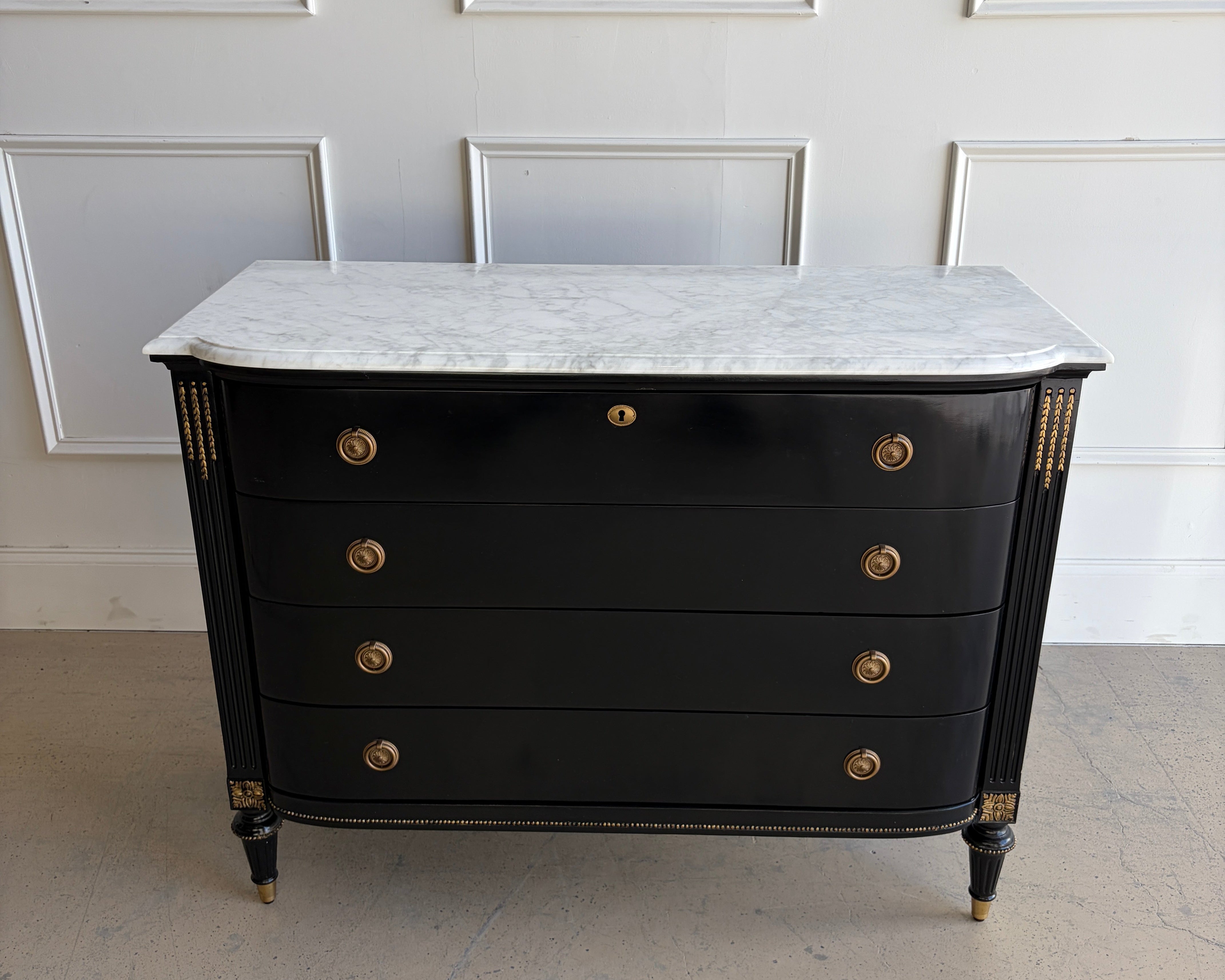 Regency 4-Drawer Bow Front Chest by Frontgate Furniture – Good Bones ...